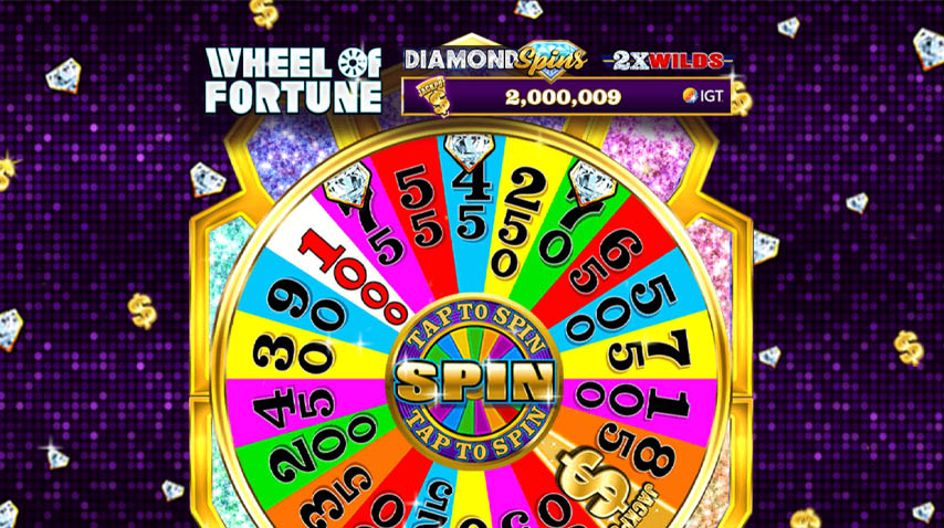 Play Wheel of Fortune Diamond Spins 2X Wilds Slots Online - A-Play Online